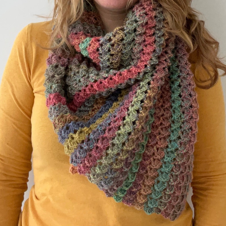 Buttercups Shawl - Crochet Pattern - Etsy