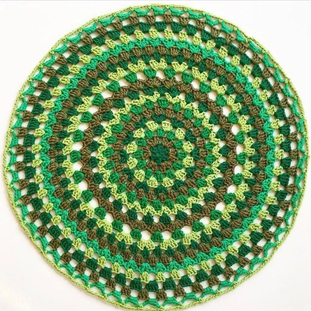 Ode to Granny Mandala - Crochet Pattern - Etsy