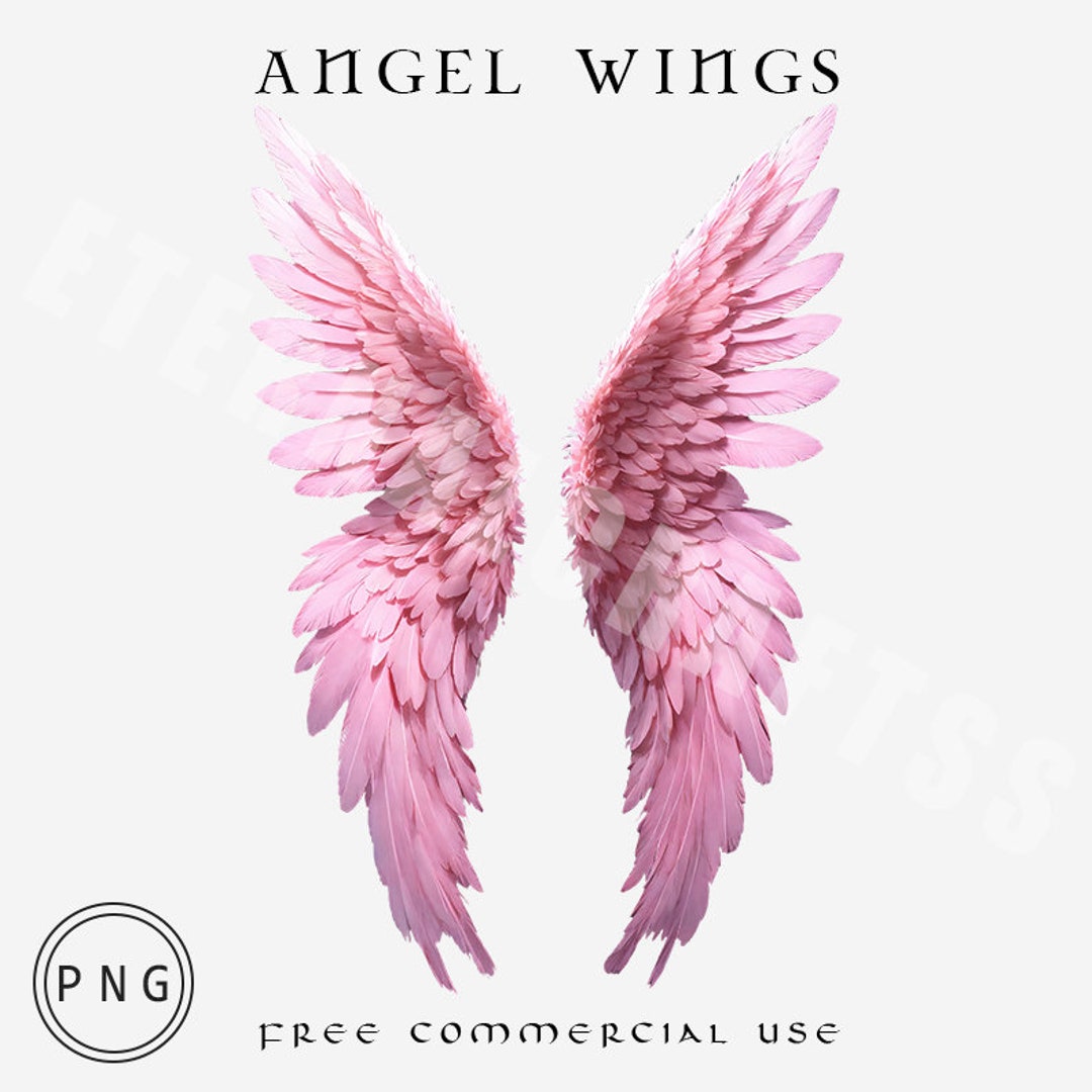 Pink Angel Wings Png, Wings Png, Digital Download, Image Files, Angel ...