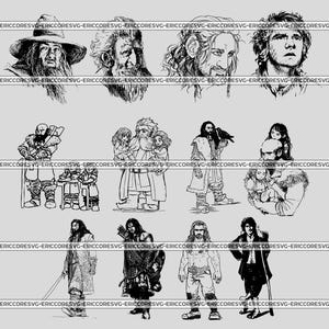 The Hobbit SVG Bundle – 150+ Fantasy Adventure & Dragon Designs for ...