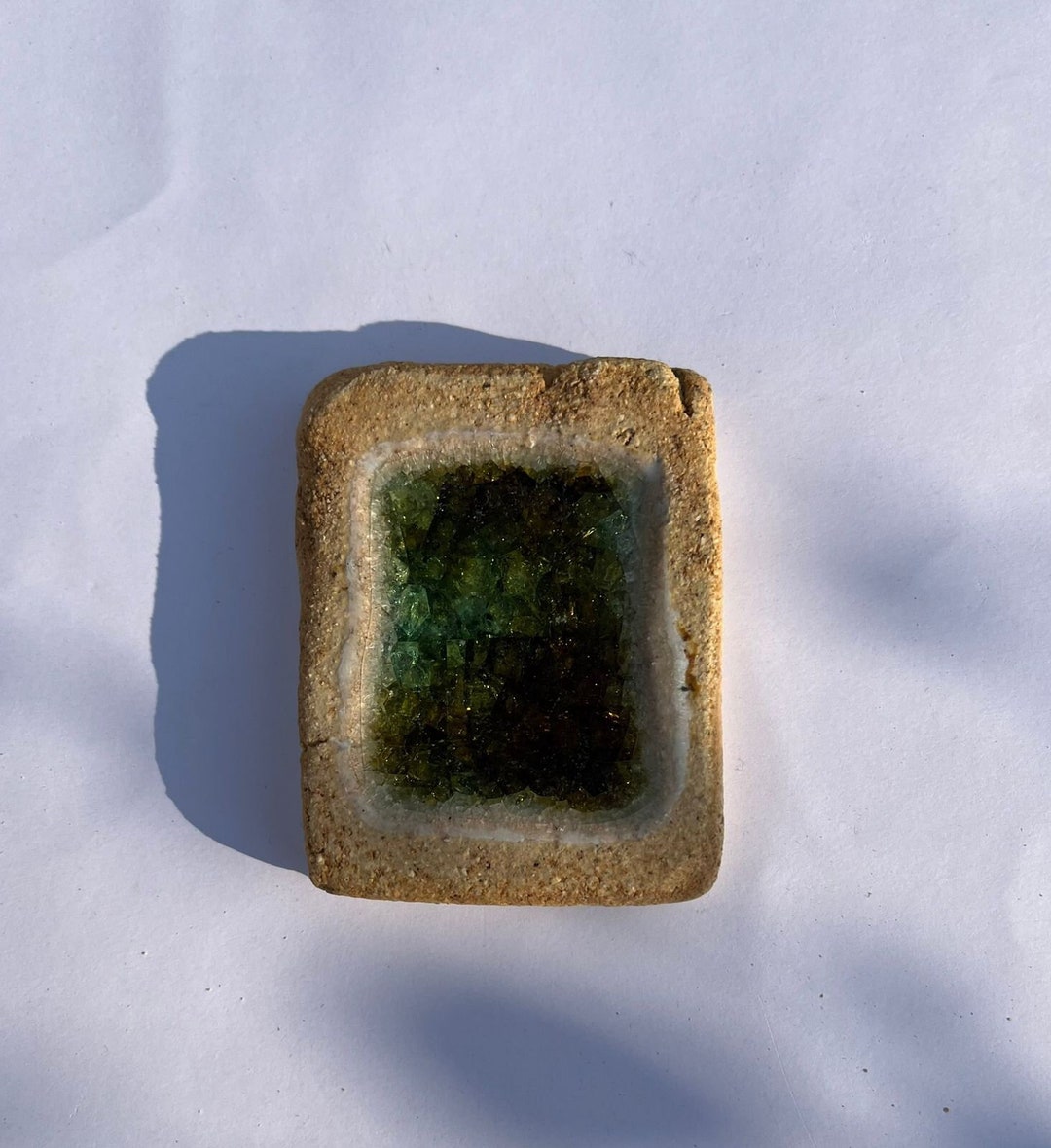 Brick Tile / Small Tiles / Crackle Eco Recycle Glass Ceramic Tile in ...