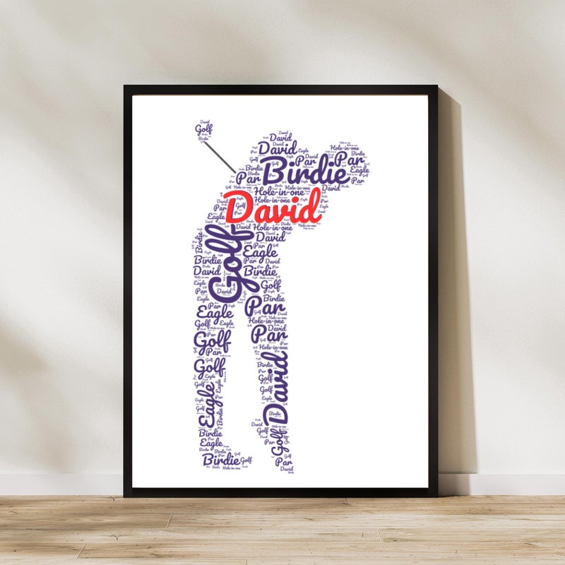 Golf Word Art - Etsy
