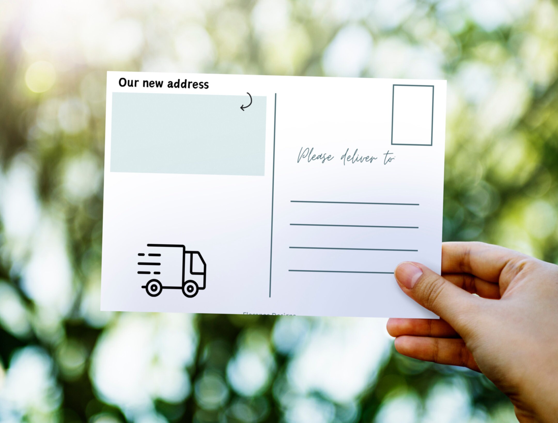 Change of Address Cards: Moving Announcement for New House or Home ...