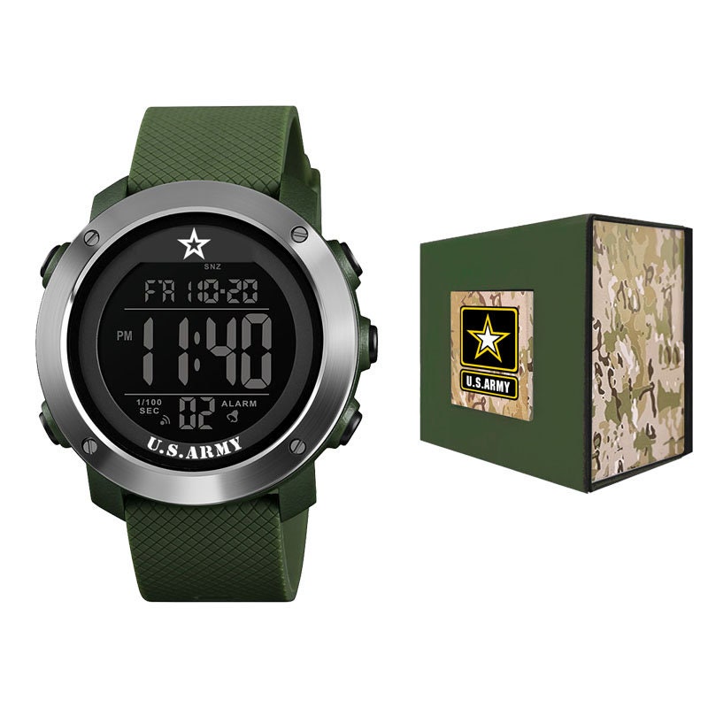 Personalized Patriotic U.S. Army Military Wristwatch, Custom Army ...