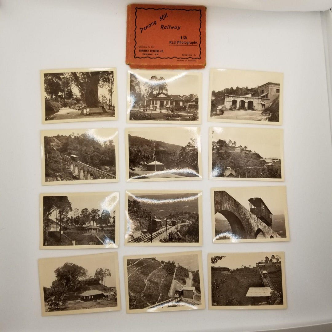 50s or 60s Views of Penang Photo Set of 12 With Cover Vintage - Etsy