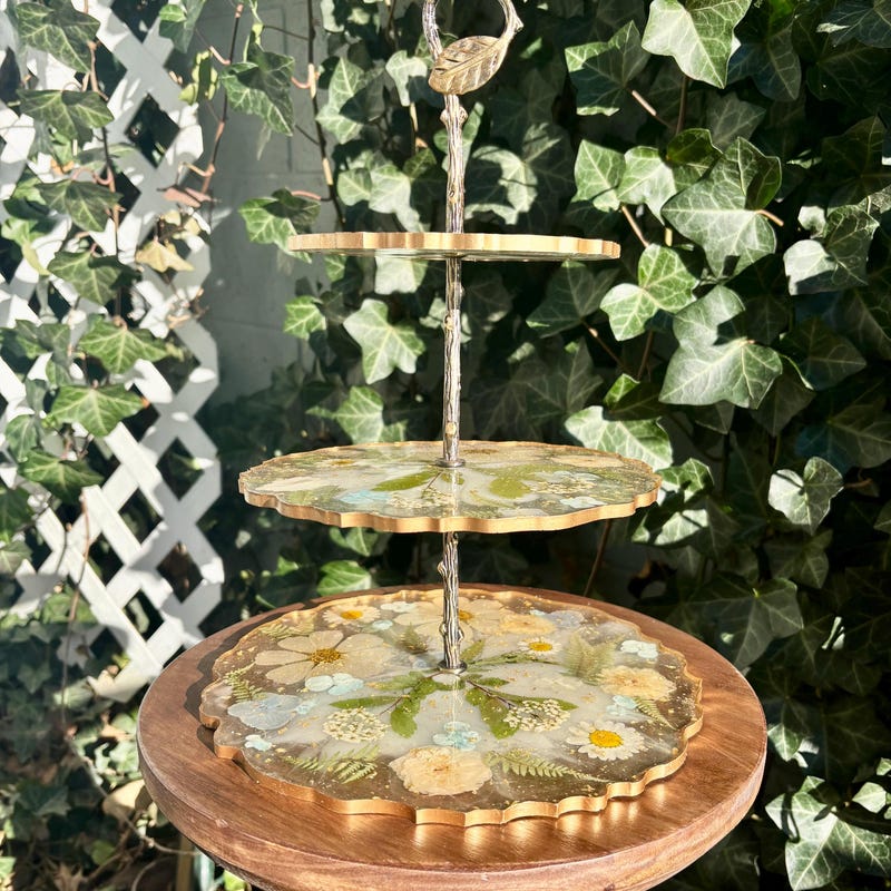 Resin Cake Stand - Etsy