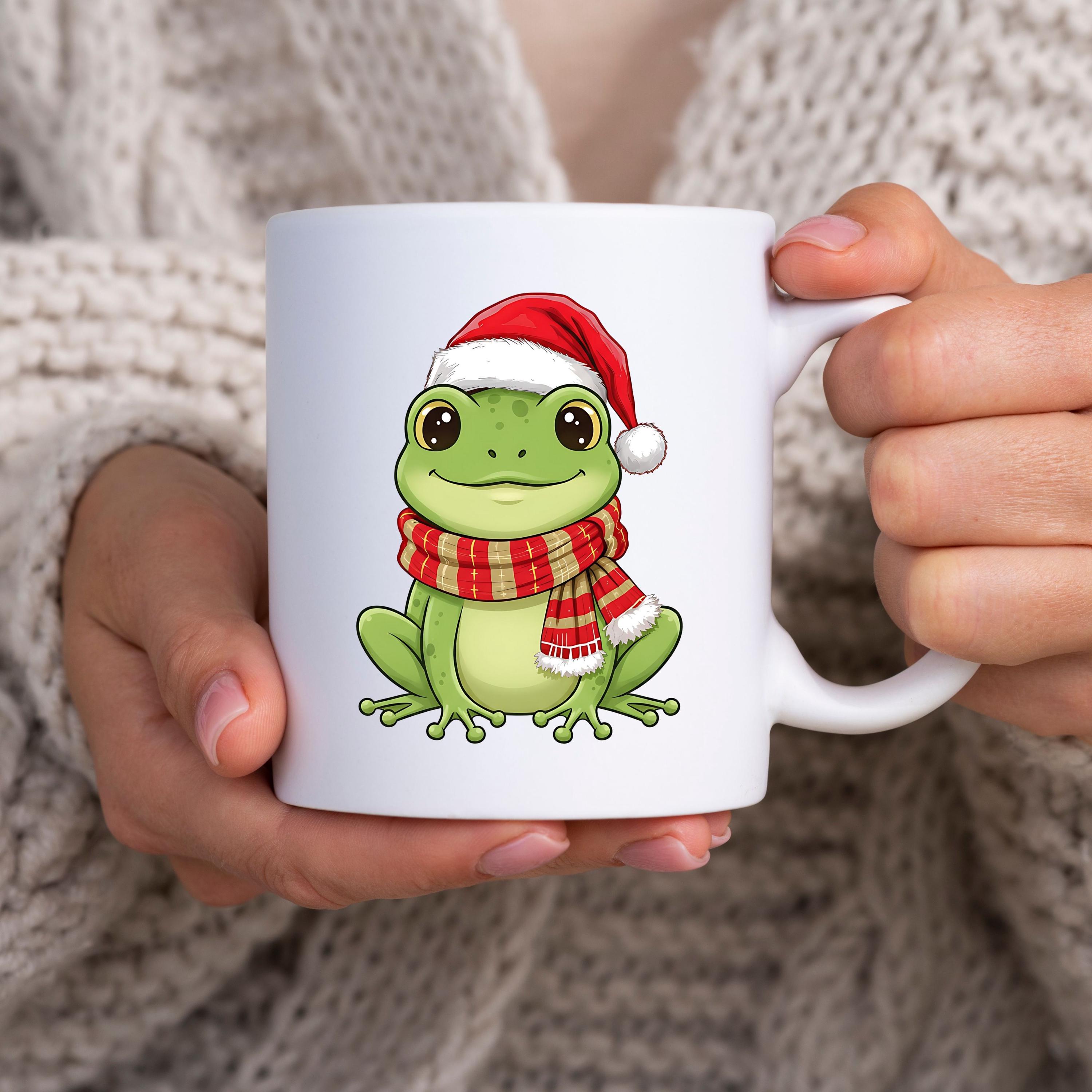 Cute Frog Christmas PNG, Frog Christmas Design, Digital Download ...