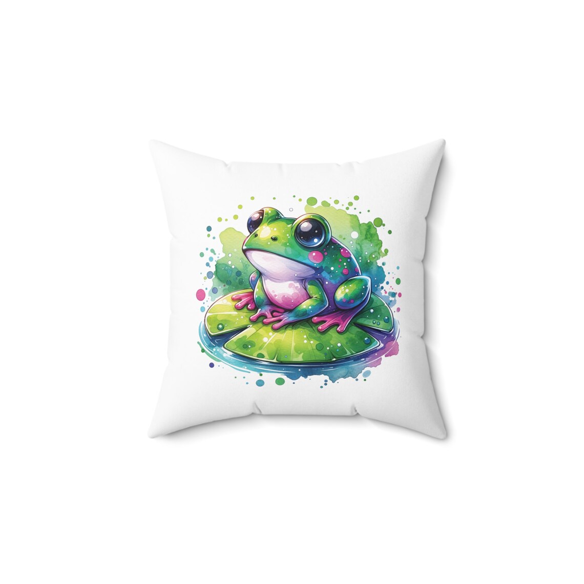 Cute Frog on Lily Pad PNG, Clipart, Instant Download - Etsy
