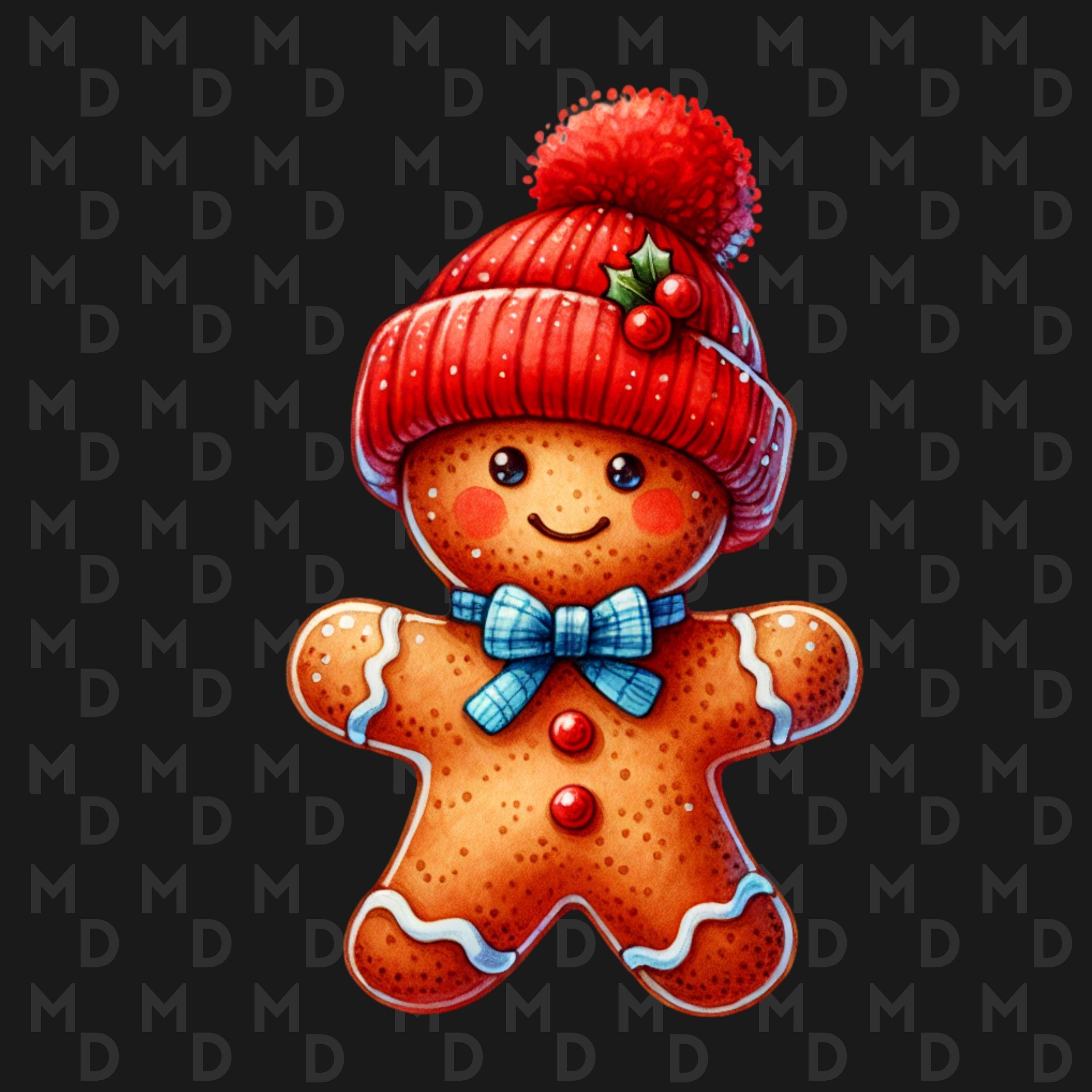 Christmas Gingerbread Man PNG, Instant Download, Digital, Christmas ...