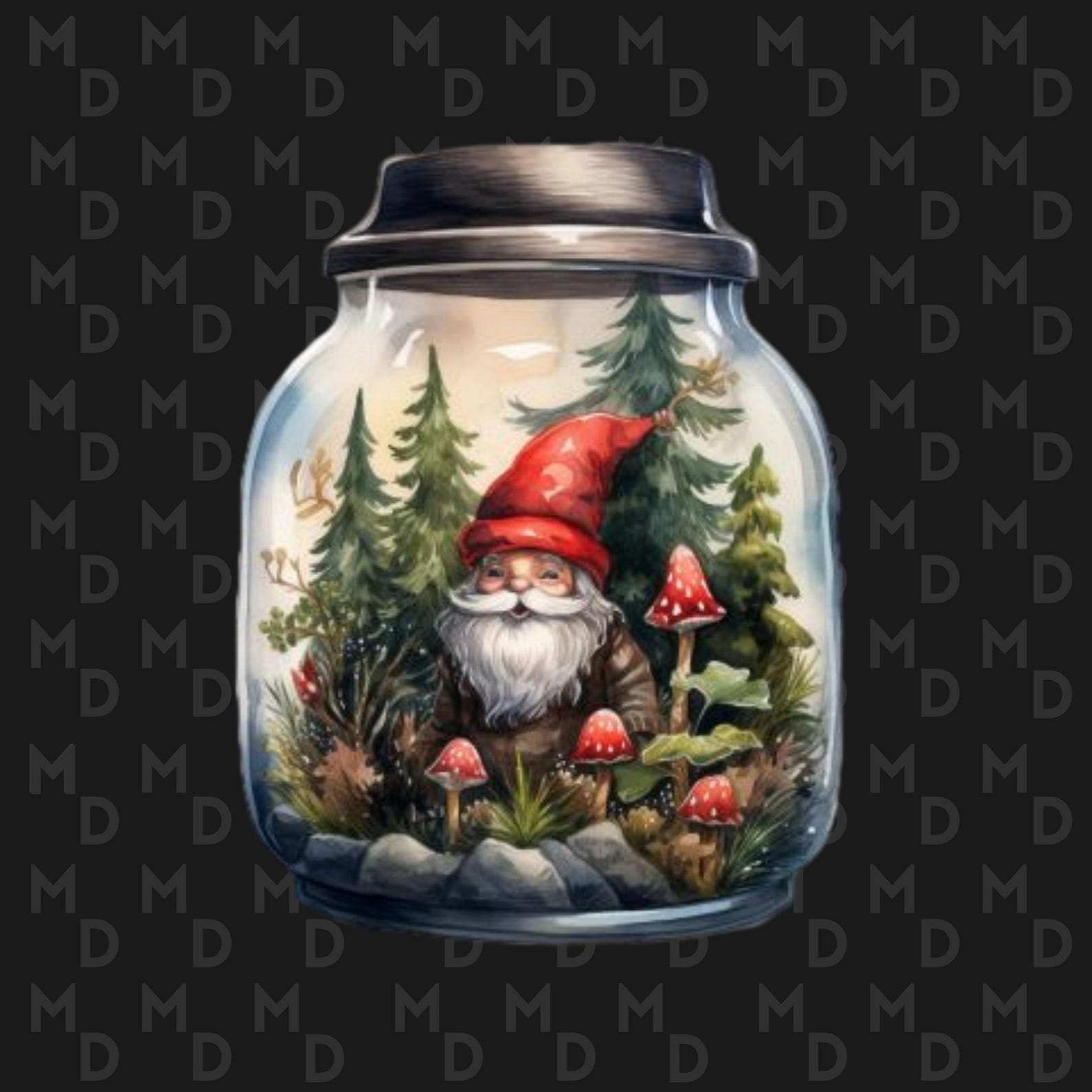 Gnome in A Jar PNG, Clipart , Gnomes, Digital Download, Mushrooms and ...