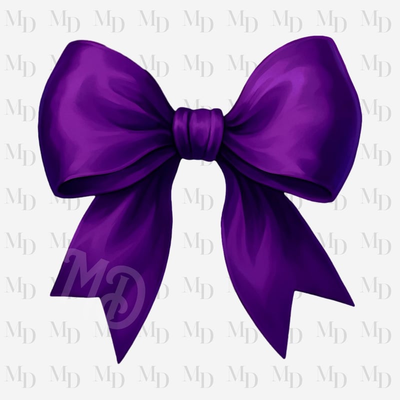 Large Purple Bows - Etsy