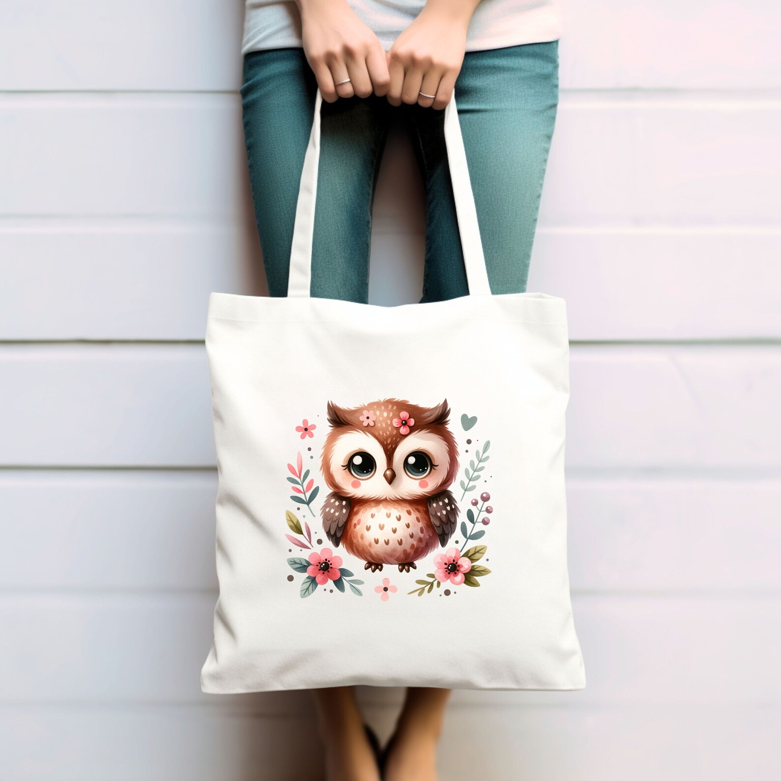 Cute Pink and Brown Owl PNG, Owl Clipart, Instant Download, Digital ...