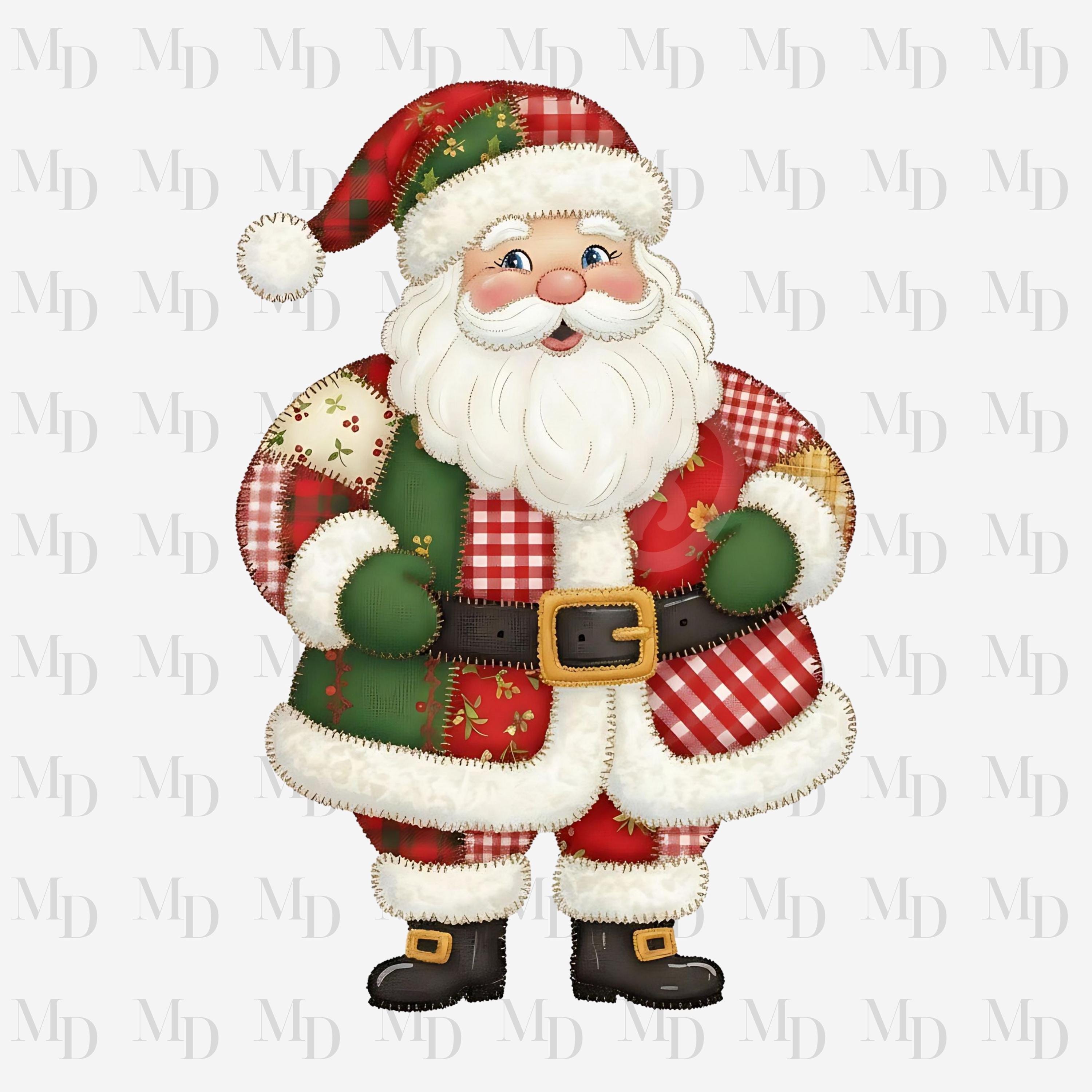Christmas Santa PNG, Christmas Design, Digital, Santa Clause Design ...