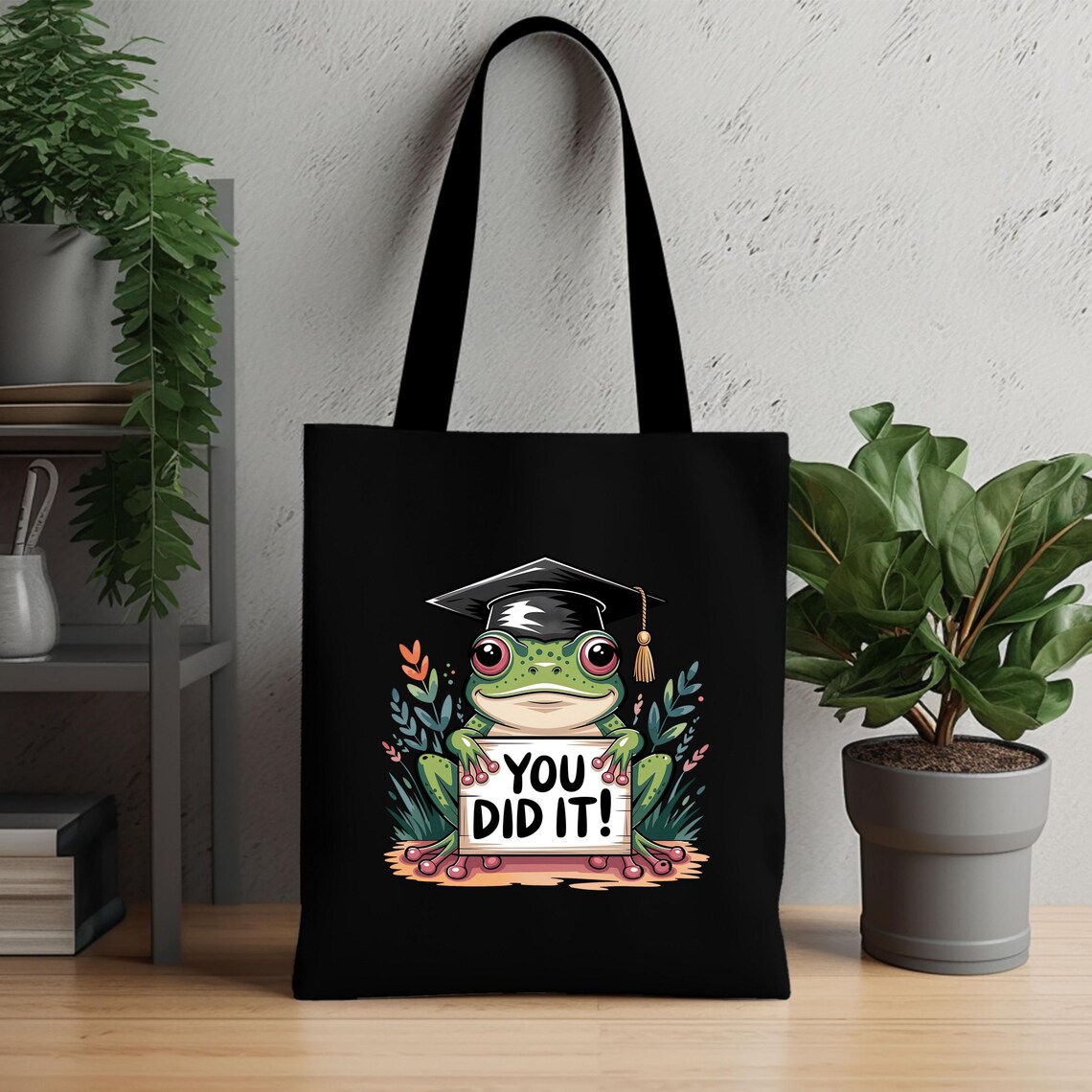 Graduation Frog PNG, Graduate, Frogs, Sublimation, Clipart, Digital ...