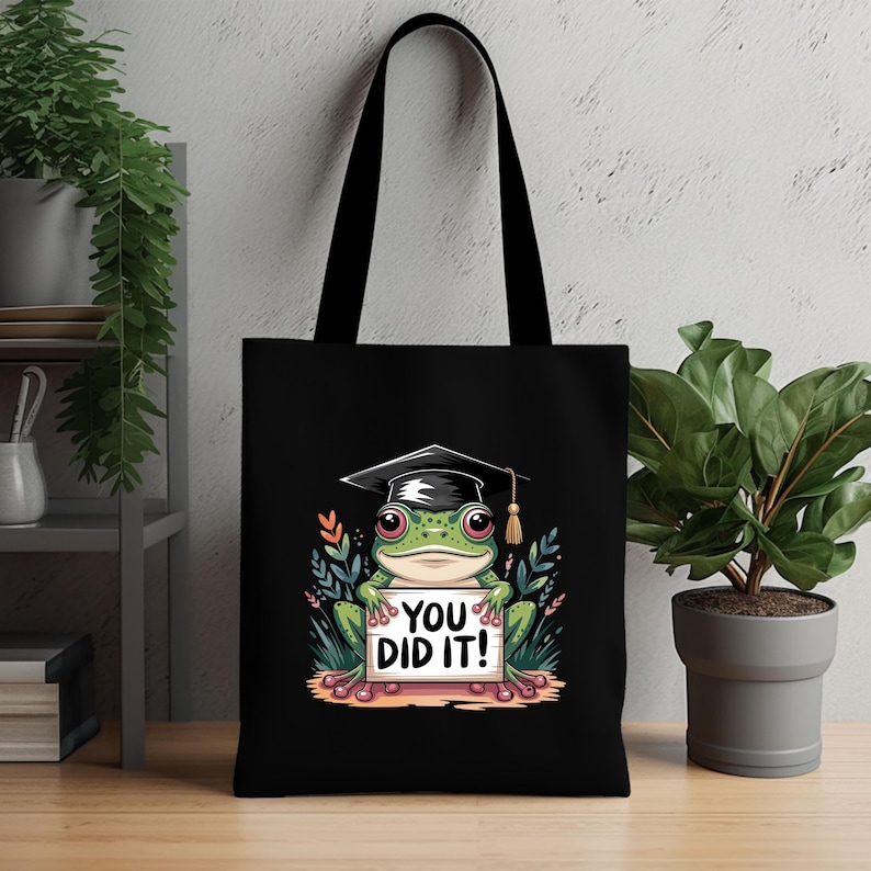 Graduation Frog PNG, Graduate, Frogs, Sublimation, Clipart, Digital ...