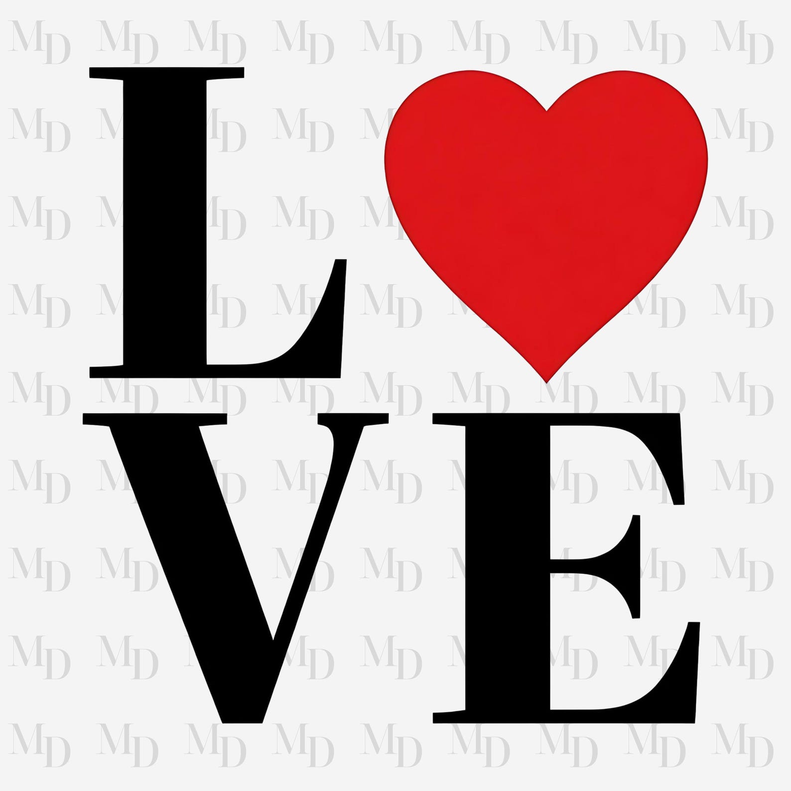 Love Red Color Heart PNG, Sublimation, Instant Download, Digital ...