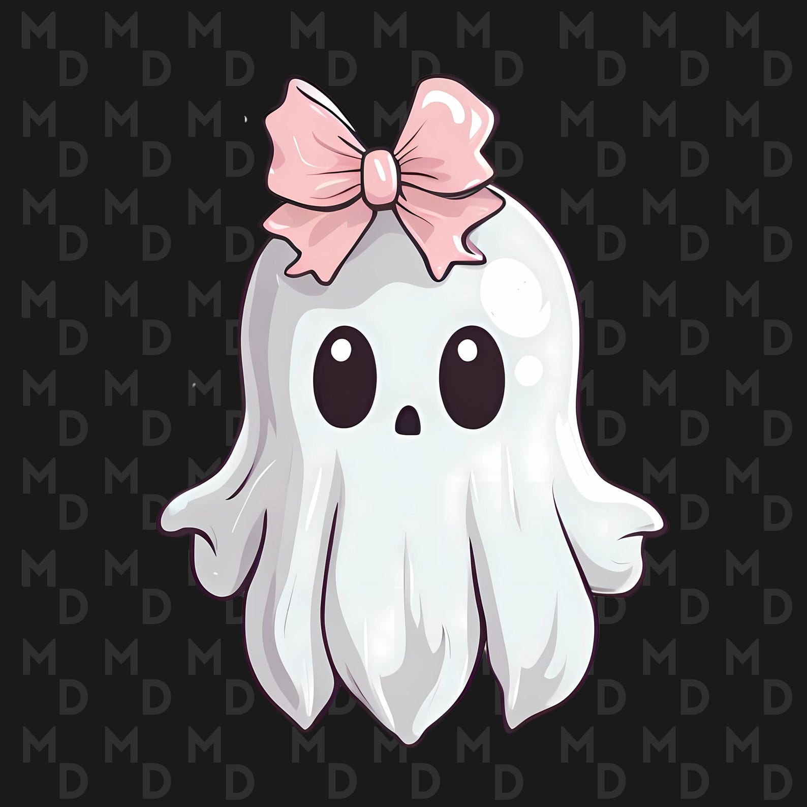 Cute Little Ghost Design PNG, Sublimation, Instant Download, Digital ...