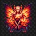 Fire Color Fairy PNG, Clipart, Instant Download, Fairy Design, Digital ...