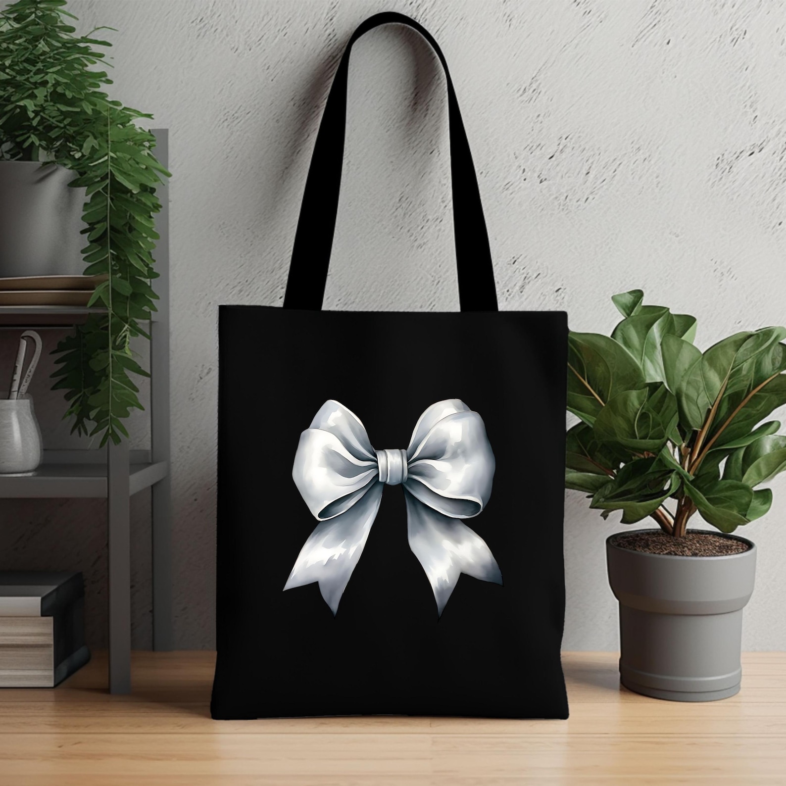 Light Grey Bow PNG, Sublimation, Digital Download, Instant Download ...