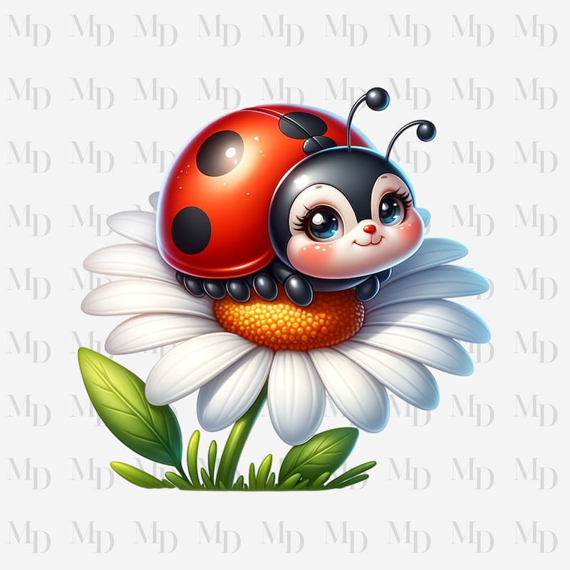 Ladybug Dtf Art - Etsy UK