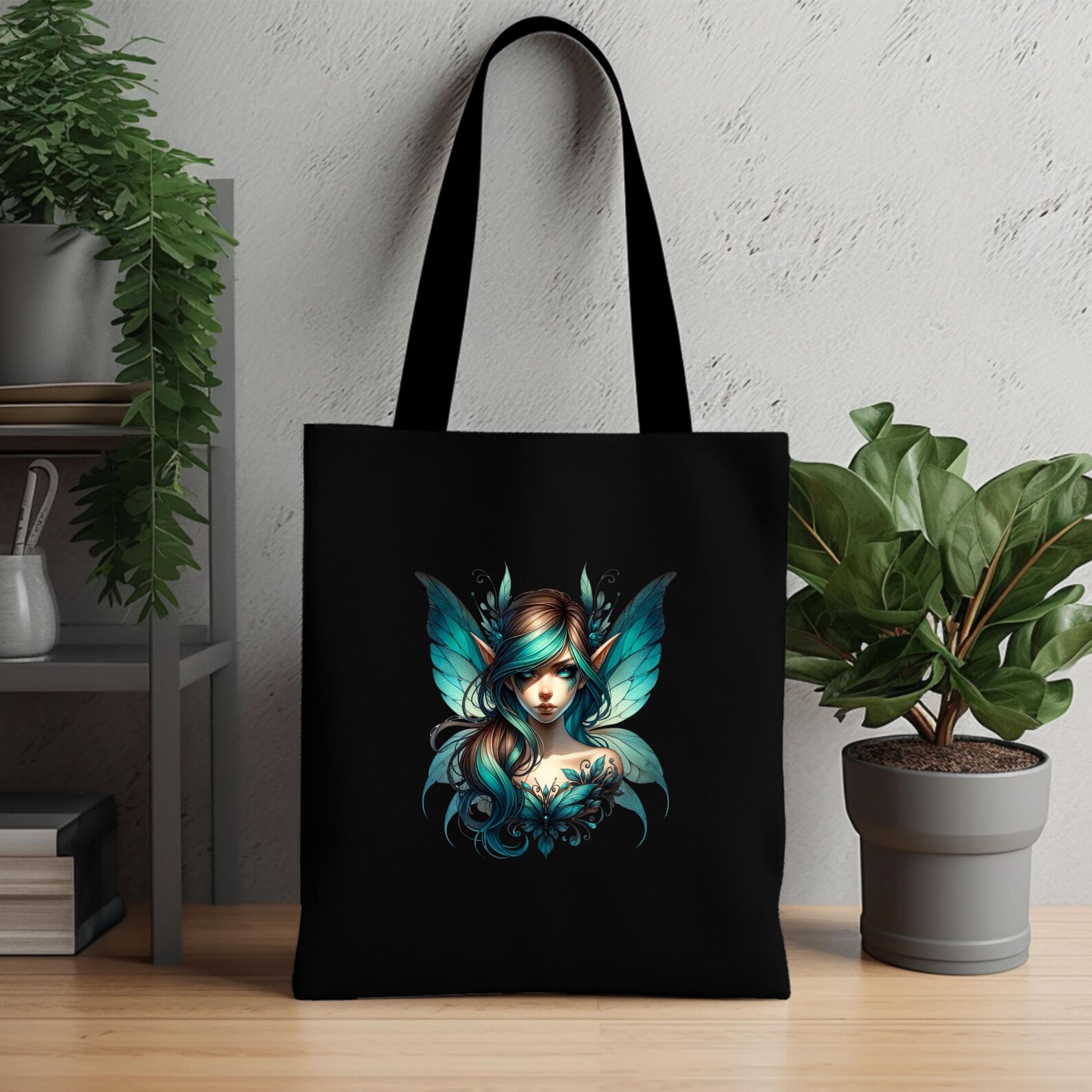 Magical Bright Eyes Goth Fairy PNG, Instant Download, Goth Fairy Design ...