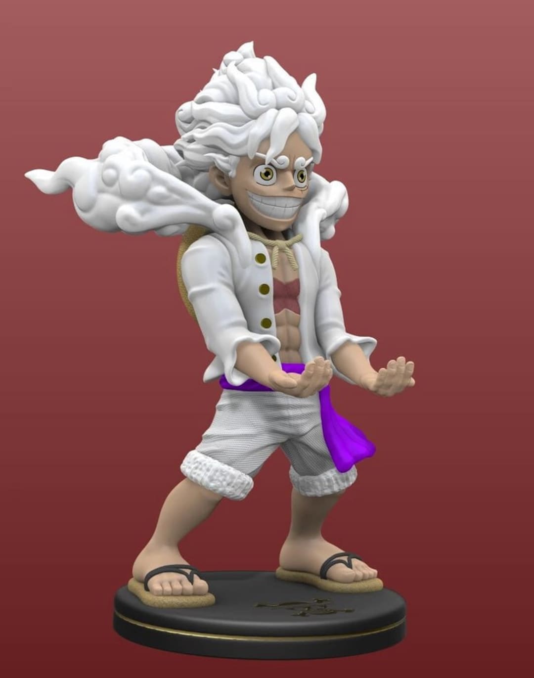 Hero Luffy 3D Stl Model, 3D Printer, File for Printing on 3D Printer ...