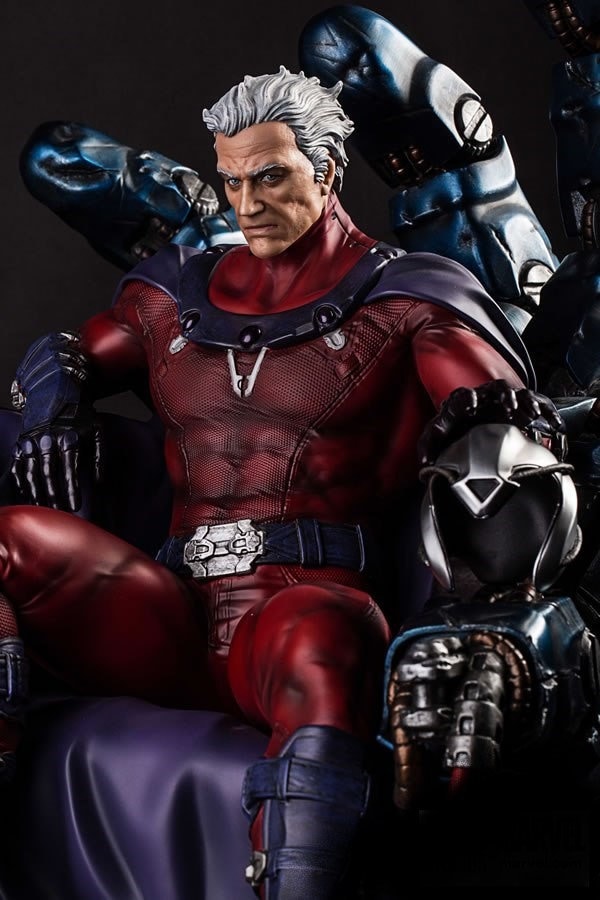 Magneto on Throne 3D Stl Model, 3D Printer, File for Printing on 3D ...