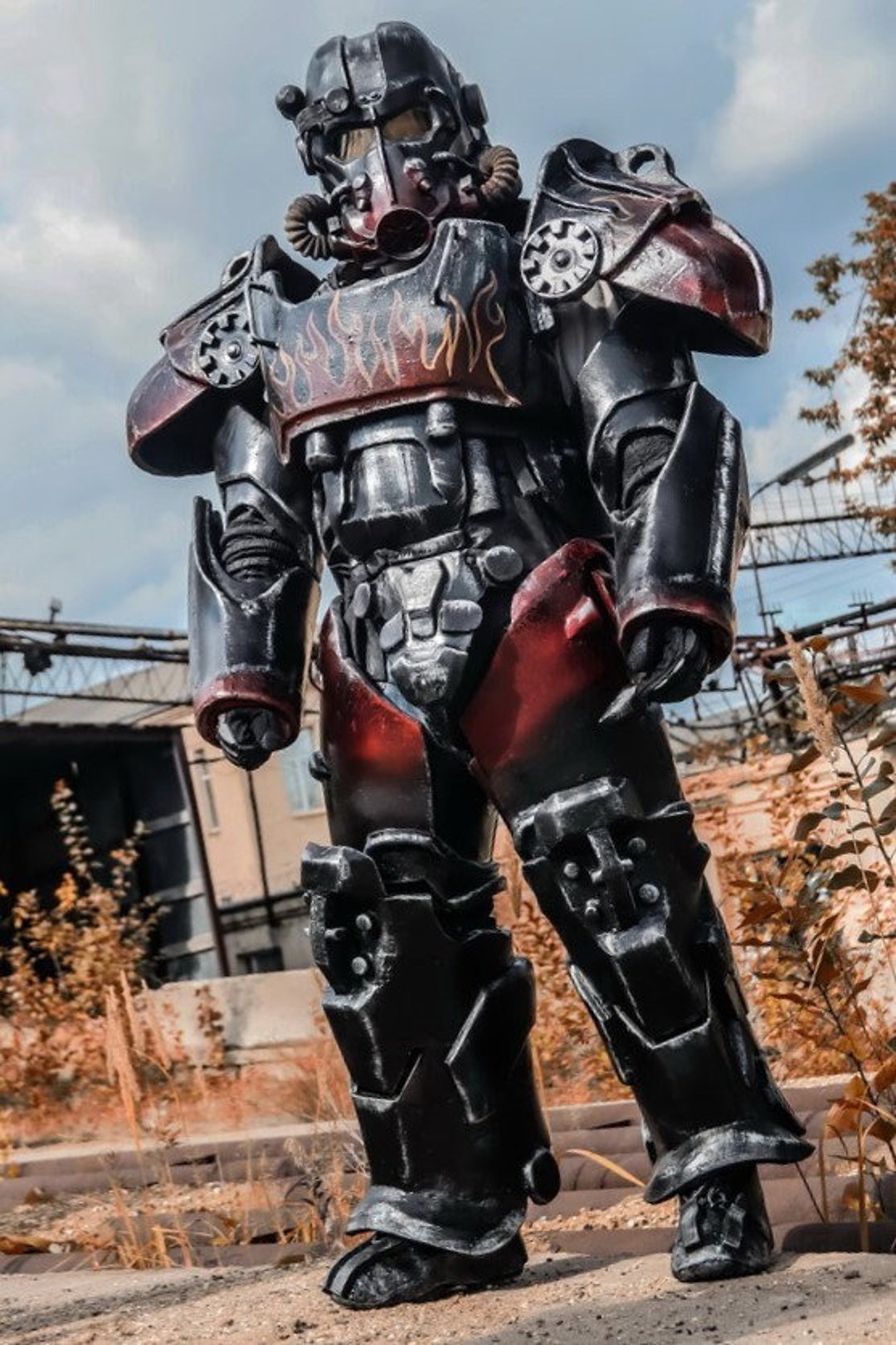 Full Set T-60 Power Armor Fallout Hellcats Colors can Be Any Color ...