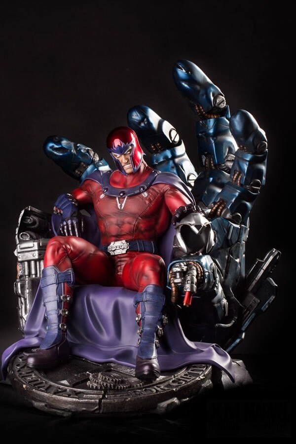Magneto on Throne 3D Stl Model, 3D Printer, File for Printing on 3D ...