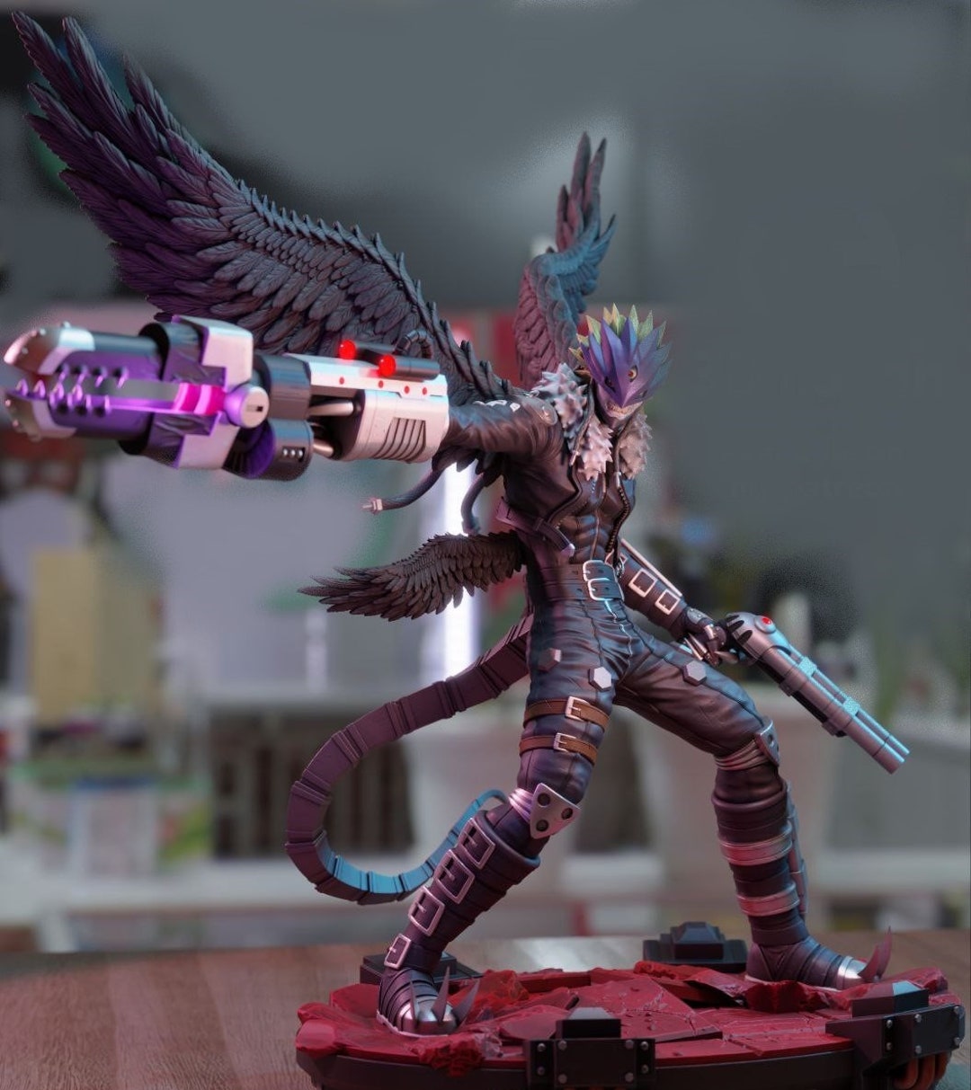 Beelzemon 3D Stl Model, 3D Printer, File for Printing on 3D Printer ...