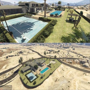 Fivem Desert Mansion V2 MLO - MLO Gta5 Fivem - Realistic Designed for ...