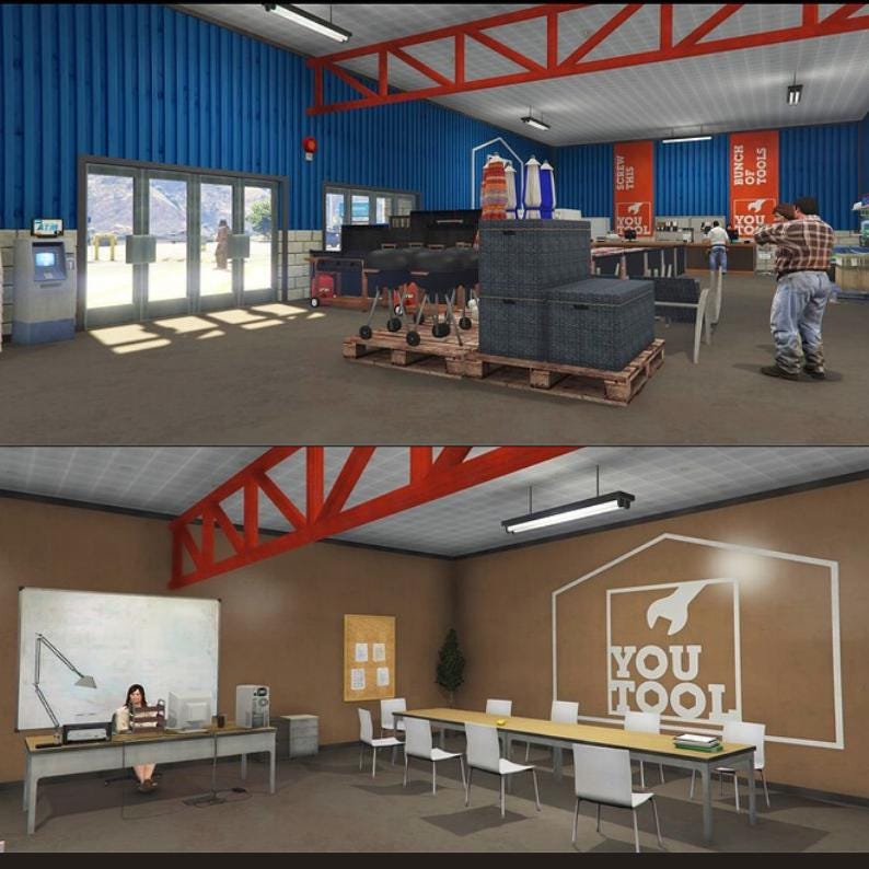 Youtool Shop MLO- MLO Gta5 Fivem - Realistic Designed for Fivem RP ...