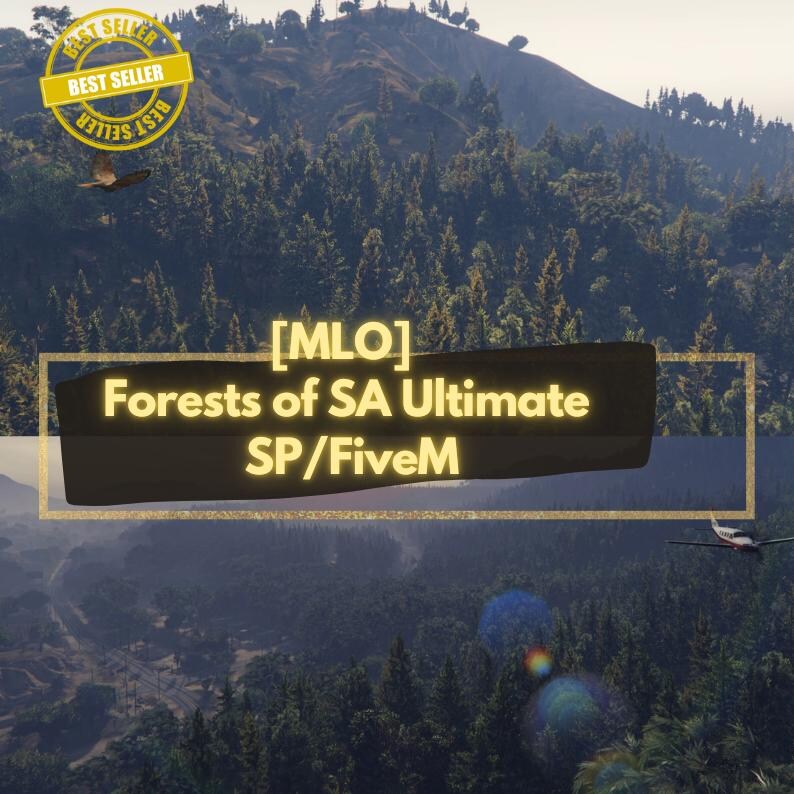 Forests of SA Ultimate Sp/fivem MLO, Realistic Designed Forest for ...