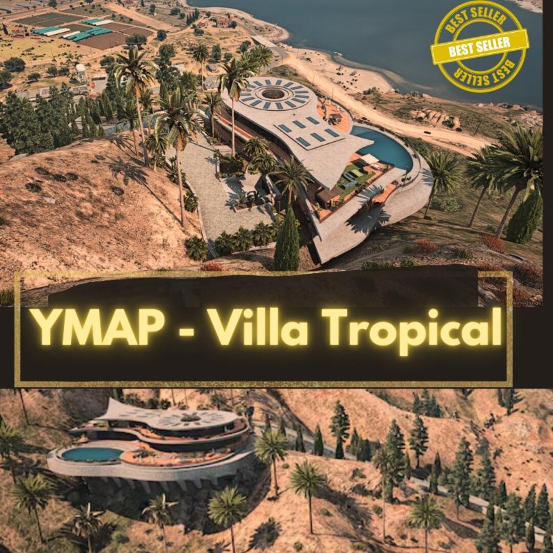 YMAP - Villa Tropical Gta5 Fivem - Realistic Designed for Fivem Rp Servers - Etsy