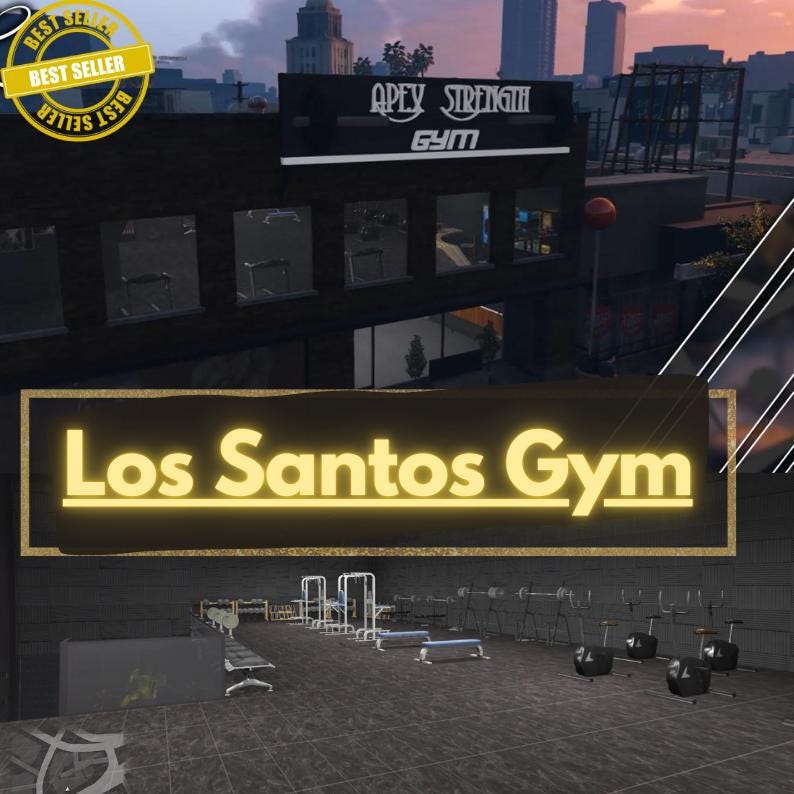MLO Los Santos Gym- MLO Gta5 Fivem - Realistic Designed for Fivem RP Servers - Etsy Australia