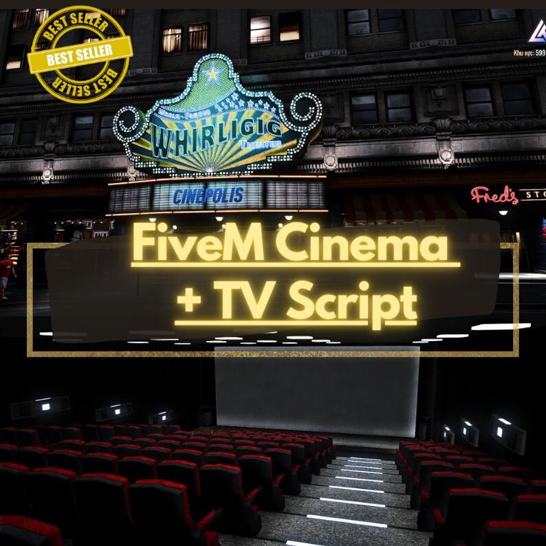 Fivem Cinema and TV Script- Luxury Cinema MLO- MLO Gta5 Fivem ...