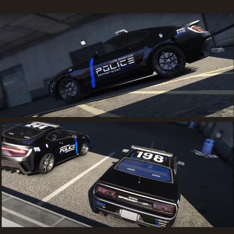 Fivem LSPD Livery Pack ,high-quality Police Liveries Fivem ,LSPD Police ...