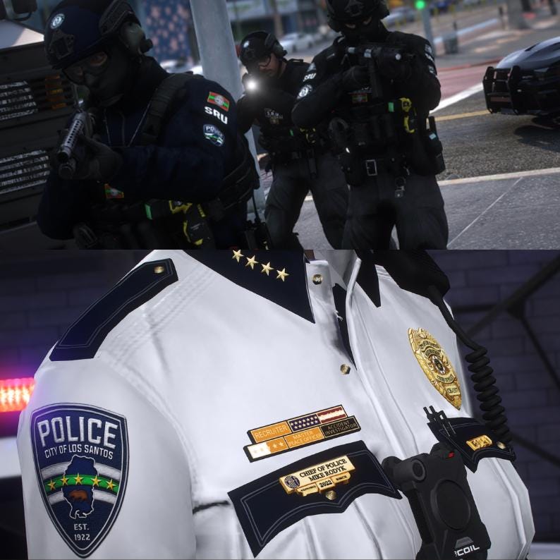 Fivem LSPD EUP Mega Pack ,los Santos Police Department Eup for Gta 5 RP ...