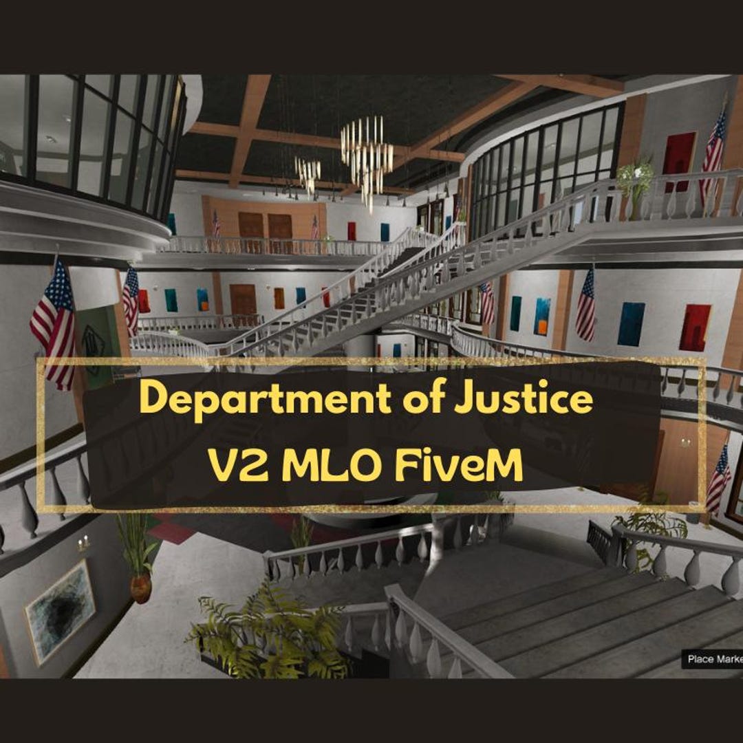 Department of Justice V2 MLO Fivem - Realistic Designed for Fivem RP ...