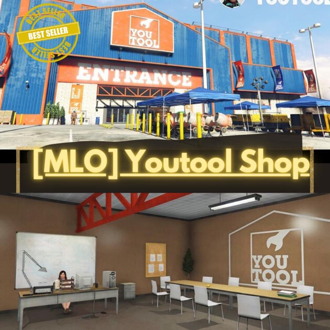 Youtool Shop MLO- MLO Gta5 Fivem - Realistic Designed for Fivem RP ...