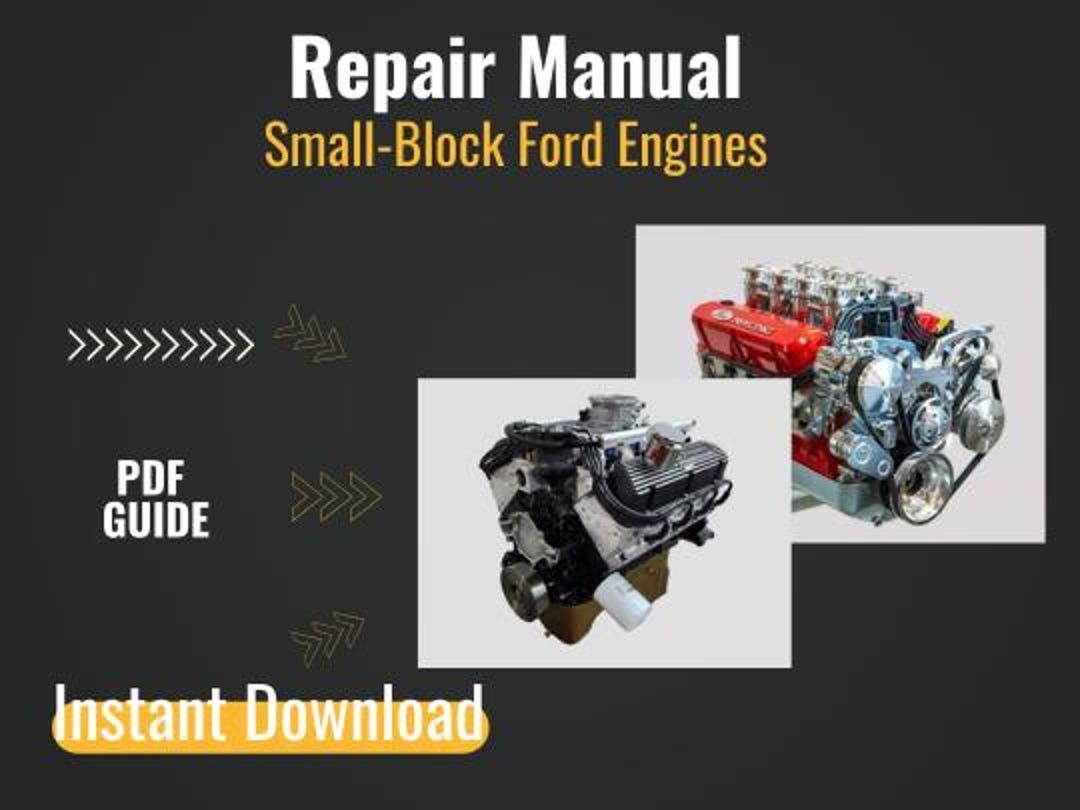 Small-block Ford Engines Guide Manual ,small-block Ford Engines Manual ...