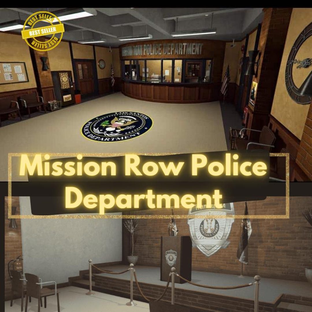 Mission Row Police Department MLO Fivem - Realistic Designed for Fivem ...