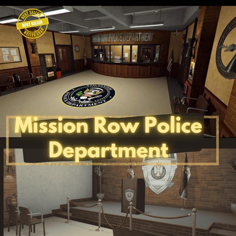 Mission Row Police Department MLO Fivem - Realistic Designed for Fivem ...