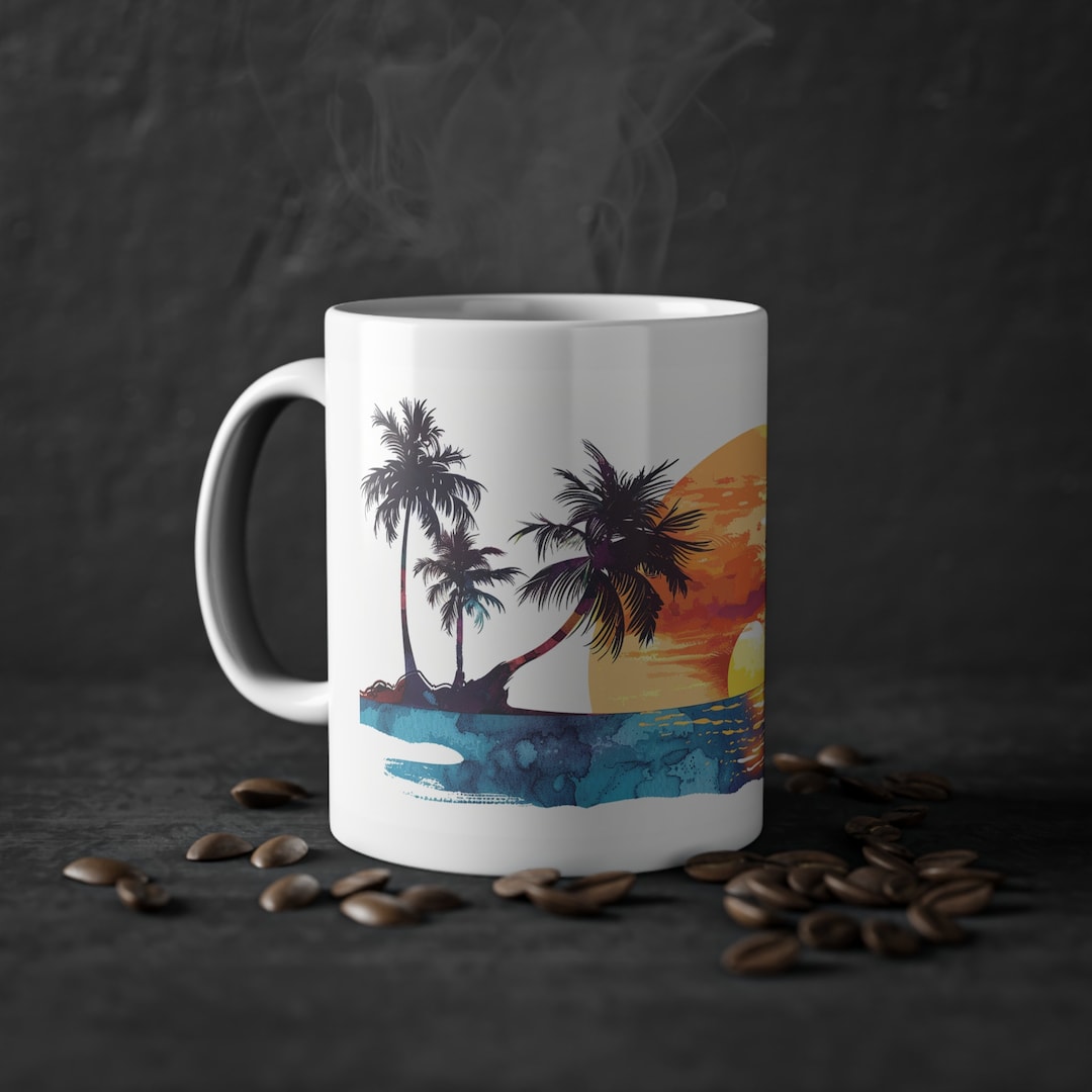 Summer Vibe Mug, Vacation Mug, Mug for Summer Lovers, Unique Gift Idea ...