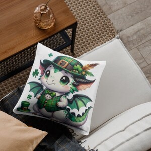 Watercolor St. Patrick's Day Dragon Clipart - Festive Dragon PNG ...
