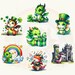 Watercolor St. Patrick's Day Dragon Clipart - Festive Dragon PNG ...