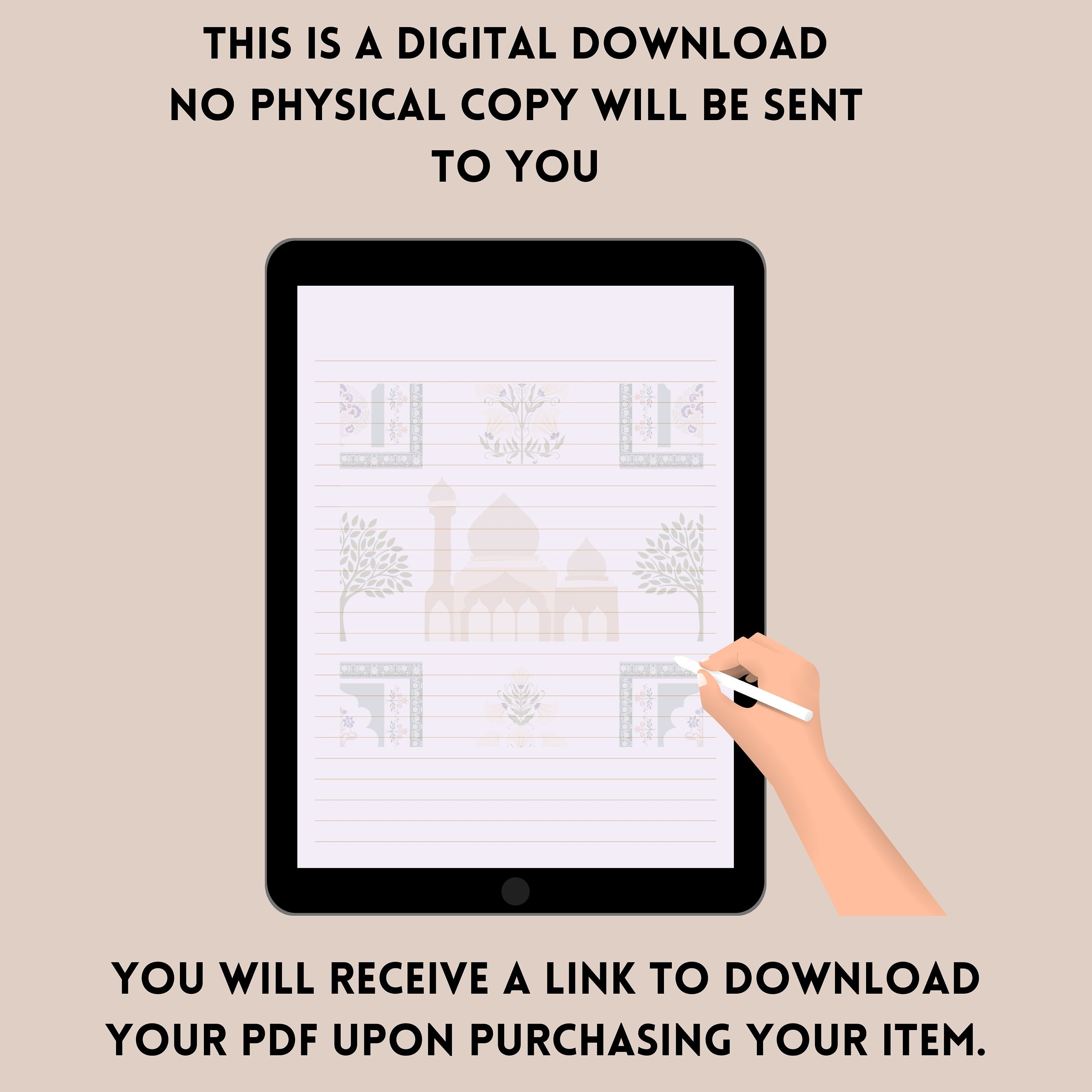 Ramadan Planner, Digital Ramadan Planner, Ramadan Planner Printable ...