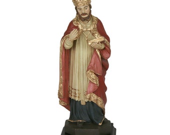 Saint Augustine Wooden Statue, Life Size Saint Religious Statues ...
