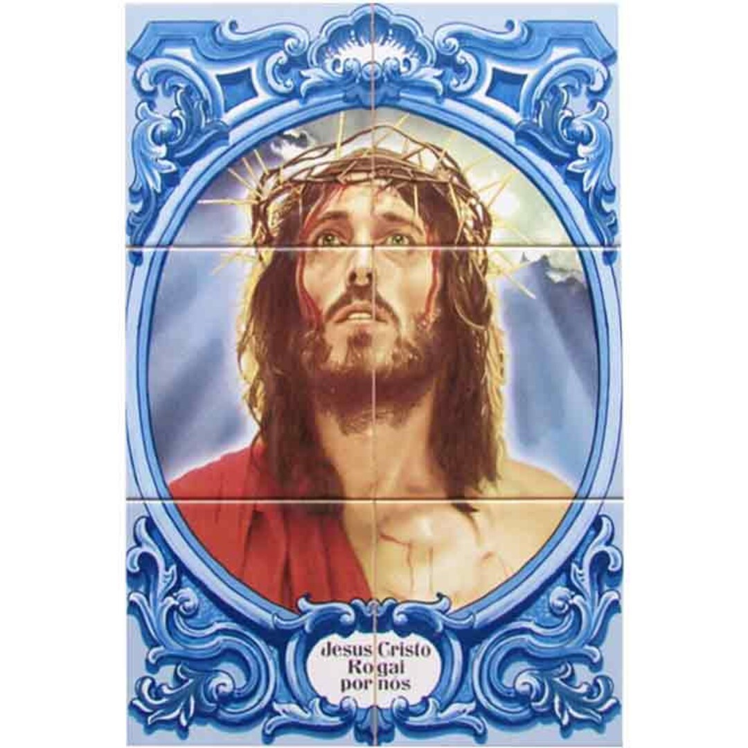 Jesus Christ Tile 6 Pieces - Etsy