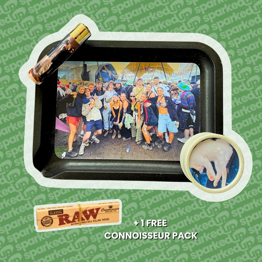 Personalised Custom Lighter, Grinder & Rolling Tray Bundle Standard - Etsy UK